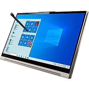 Lenovo Yoga C940 2-in-1 14" 4K Ultra HD Touch-Screen Laptop - i7-1065G7, RGB Backlit Keyboard, Webcam, WiFi 6, IPS, Alexa, USB-C, Thunderbolt 3, IntelIris Plus, Win 10 (16GB RAM | 1TB PCIe SSD)