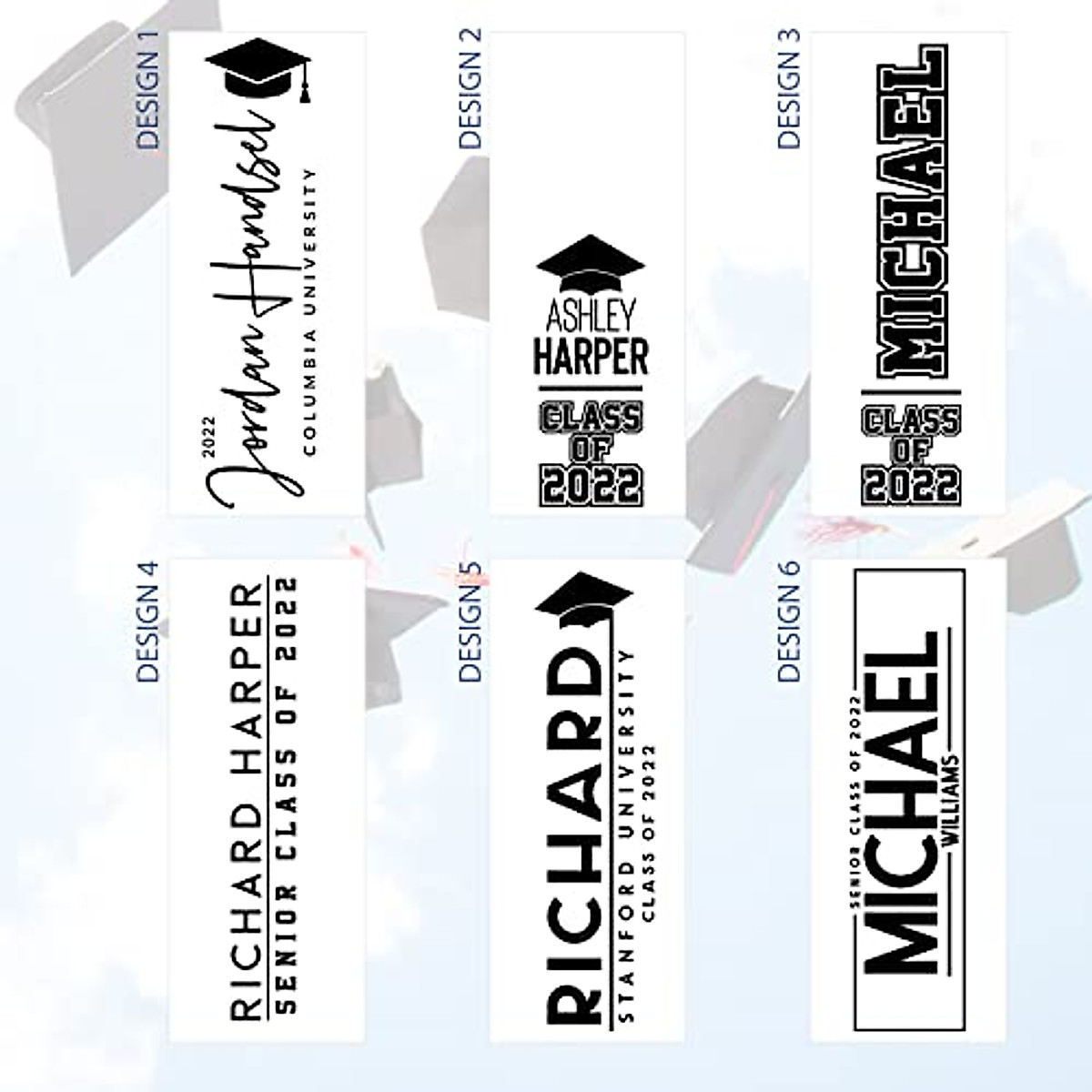 Graduation Gifts, Water Bottle Personalized with Straw Lid - 24 oz - Royal | Custom Water Bottle w Text - Insulated Double Wall - High School, College, Class of 2023 | 9 Color - Congrats Grad