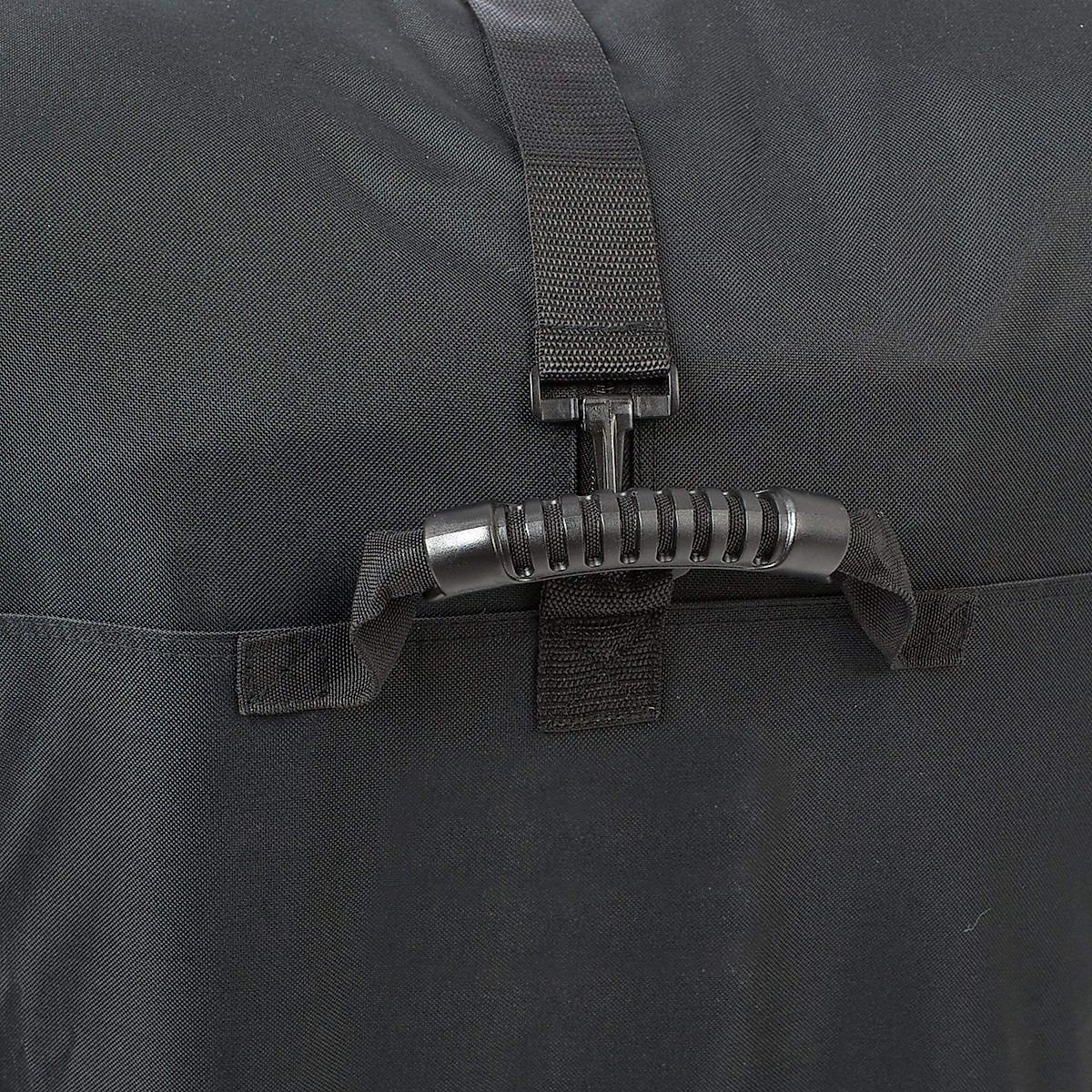 Jeep Child Car Seat Travel Bag with Wheels and Backpack Straps, Convenient Car Seat Cover for Airport Travel, Infant Carrier and Baby Carrier Travel Bag, Infant and Baby Gate Check Bag, Black