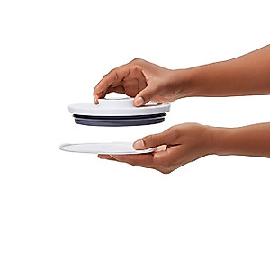 OXO Good Grips Round POP 2.0 - 3 Piece Graduated Set (1.5, 3.3, 5.2 qt included), White