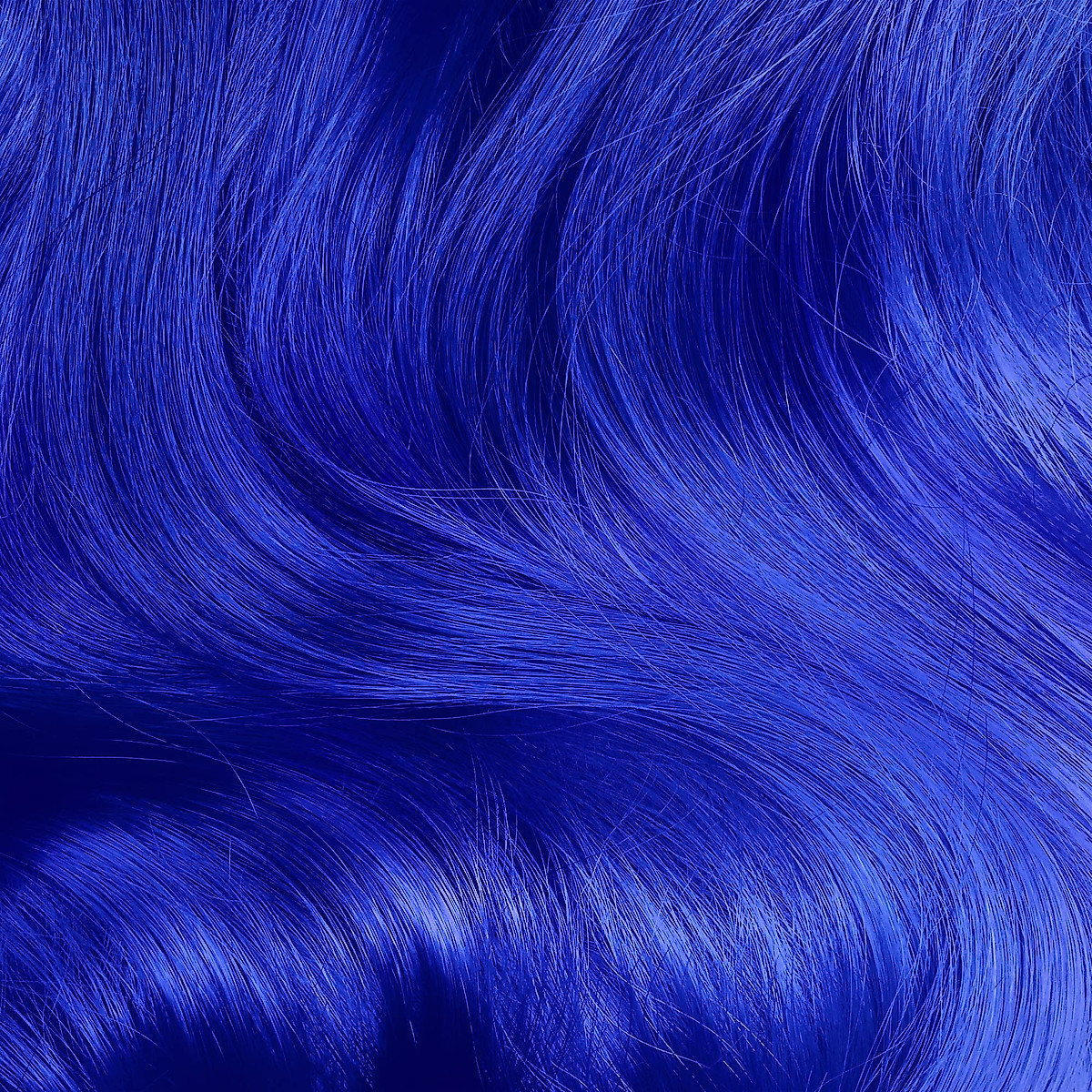 Lime Crime Unicorn Hair Dye Full Coverage, Mystic (Electric Blue) - Vegan and Cruelty Free Semi-Permanent Hair Color Conditions & Moisturizes - Temporary Blue Hair Dye With Sugary Citrus Vanilla Scent