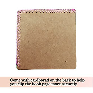 Personalized Corner Bookmark for Women, Embroidery Bookmark with Letter M, Felt Triangle Bookmark, Cute Flower Book Marks for Book Lovers