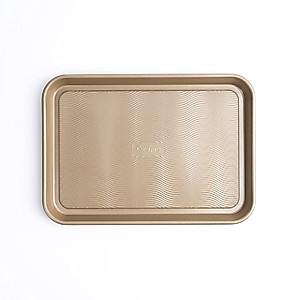 Cuisipro Small Steel Baking Sheet Pan, 13.5x9.5 x1