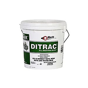 Ditrac All-Weather Blox Bell Labs Rat Poison/Bait