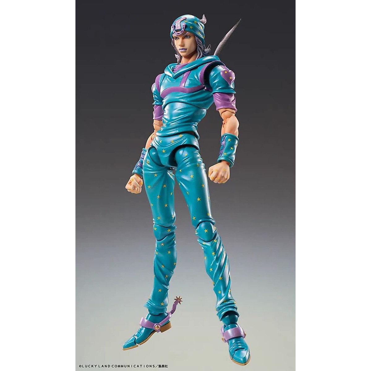 Medicos Super Action Statue JoJo's Bizarre Adventure Part VII - Steel Ball Run: Johnny Joestar Second (6.10 inches) Action Figure