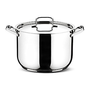 Lagostina Sfiziosa Saucepan Set, Stainless Steel, 13-Piece