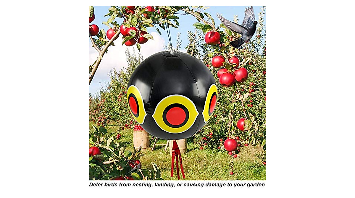 Home-X Bird Deterrent Balloons: Scare Birds Away Easily