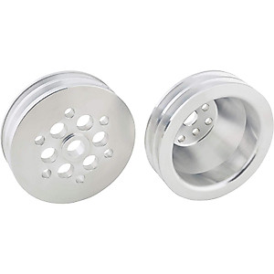 AFCO Small Block Compatible with Chevy Short Race Water Pump & Pulley Combo