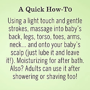 Earth Mama Calendula Baby Oil | Massage Oil for Newborn Skin Care, Dry Skin & Scalp Moisturizer, Fragrance Free, 4-Fluid Ounce