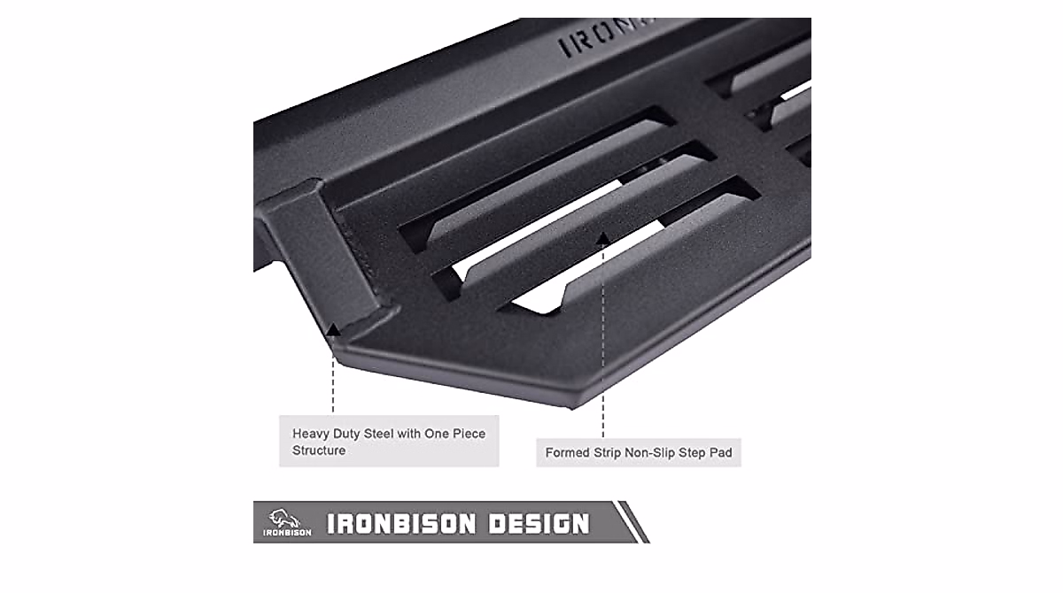 IRONBISON Hitch Steps Universal Fit 2" Hitch Receivers with 5" Drop ...