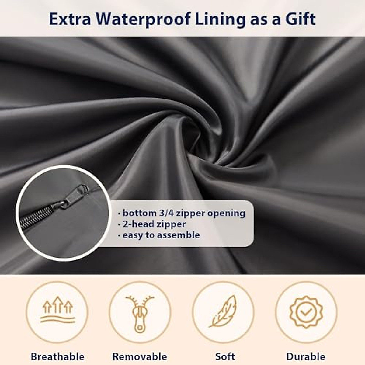 Bean Bag,Big Huge Giant Bean Bag Chair for Adults, (No Filler) Bean Bag Chair for Adults Kids Comfy Fluffy Giant Round Beanbag Lazy Sofa Cover- Machine Washable Covers, Double Stitched Seams