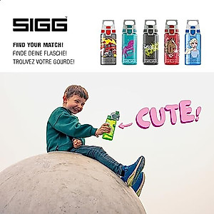 SIGG - Kids - Viva One Swimming Fruits - Suitable For Carbonated Beverages - Leakproof - Dishwasher Safe - BPA Free - Sports & Bike - 17oz