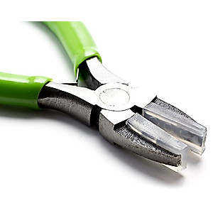 4469 Cousin Nylon Jaw Craft and Jewelry Pliers Green 5 1/2" 1