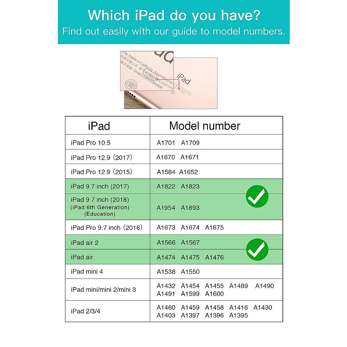 Dteck Case for iPad 9.7 inch 2018 2017 / iPad Air Case/iPad Air 2 Case, PU Leather Folio Smart Cover with Auto Sleep Wake Stand Wallet Case for Apple iPad 6th / 5th Gen,iPad Air 1/2, Beach Live it