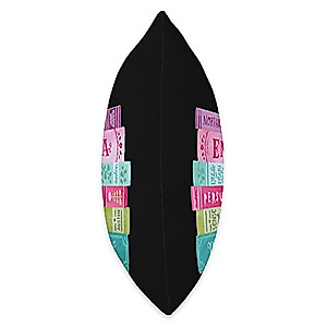 Jane Austen Cool Gifts Tees Funny Jane Austen Book Stack Tea Fans Vintage Literary Throw Pillow, 16x16, Multicolor