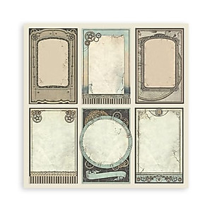 Stamperia Intl Scrapbooking Paper, Multi-Colored 10 Pack