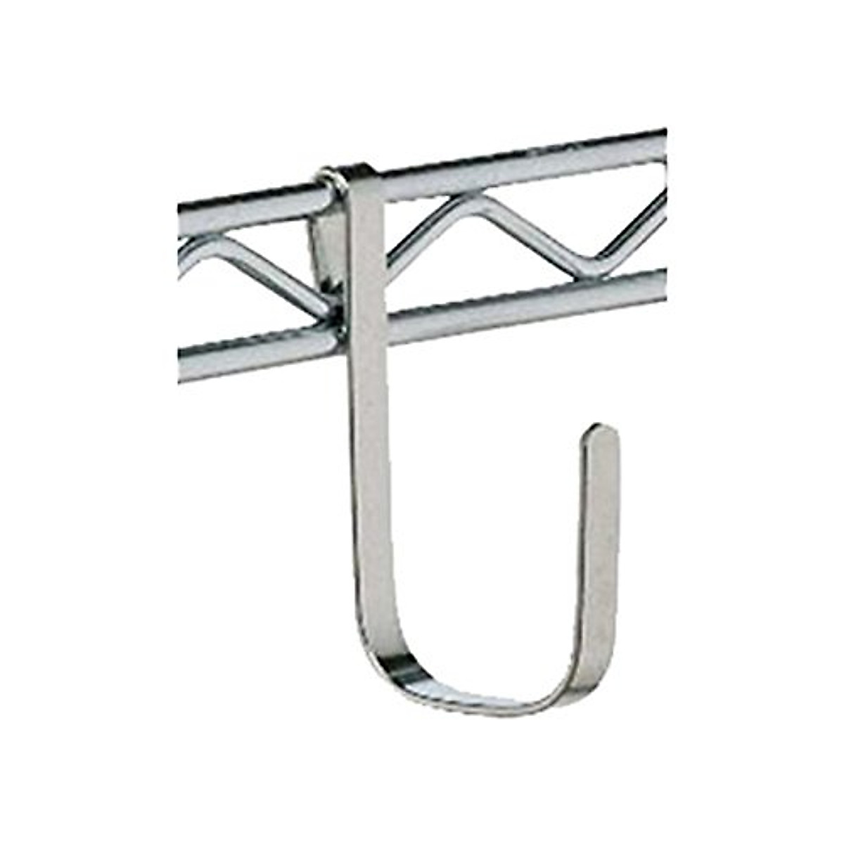 Metro Super Erecta 3-7/16" Single Chrome Snap-On Hook