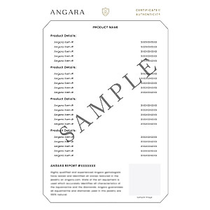 Angara Natural 0.35 Ct Emerald and 0.25 Ct Diamond Halo Ring for Women in 14K White Gold (Grade-AAA | Size-6x4mm) | May Birthstone, Birthday, Engagement, Anniversary Jewelry Gift For Women