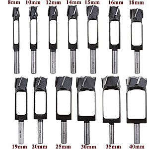 MINGRUI Wood Plug Hole Cutter Tenon Dowel and Plug Drill Woodworking Cutter Tenon Woodworking Furniture Making Carpentry Tool (20mm Drill Inner bore)