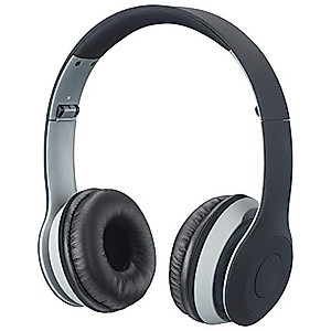 iLive Electronics IAHB38 Bluetooth Over-The-Ear Headphones, Black