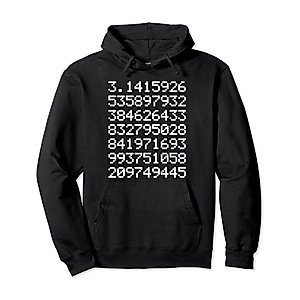 3.14 Pi Day Number Math Geek Teachers Graphing Calculator Pullover Hoodie