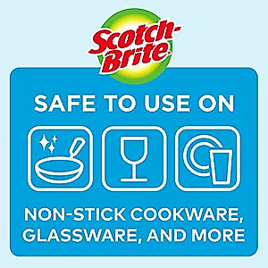 Scotch-Brite Dobie Scrub & Wipe Cloth, 2 Cloths