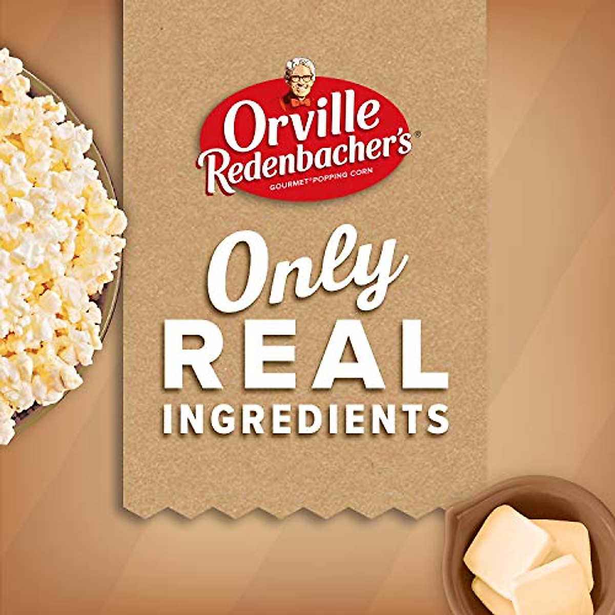 Orville Redenbacher's Naturals Microwave Popcorn, Classic Butter & Sea Salt Light Flavor, 2.69 oz., 3-Count
