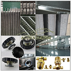 RadRace CC433 Aluminum Radiator For 1966-1979 Ford F100 F150 F250 F350 Bronco Truck V8 AT MT Radiador 3 Row Core Radiators Shroud Fan Relay