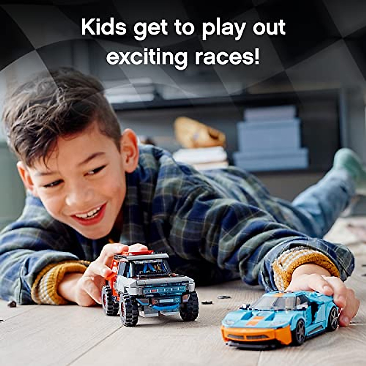 LEGO Speed Champions - Ford GT Heritage Edition and Bronco R (76905.)