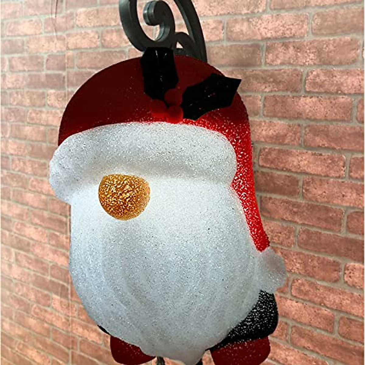 Christmas Gnome Lampshade Corridor Wall Lamp Dustproof Protective Cover for Home Garden Yard Porch Light Protection Shield christmas porch light covers decorations