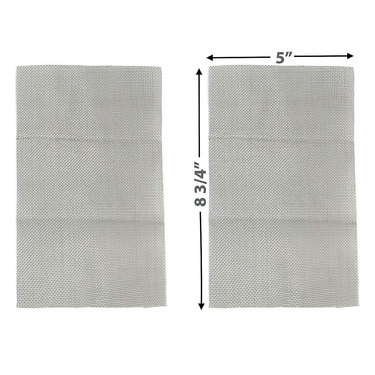 JOUNJIP PolyPlaz Welding Rods + Wire Mesh - Includes a 40-Pack of Black PolyPlaz Flat Ribbon Welding Rods and a 2-Pack of Reinforcing Stainless Steel Mesh - For Use With Jounjip Plastic Welding Kit