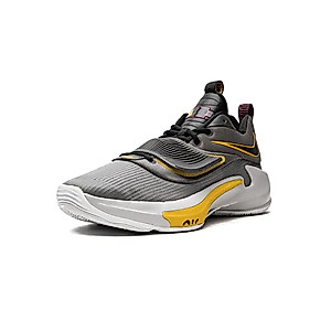 Nike mens Zoom Freak 3 Basketball Trainers Da0694 Shoes, Iron Grey/Black-vivid Sulfur, 8