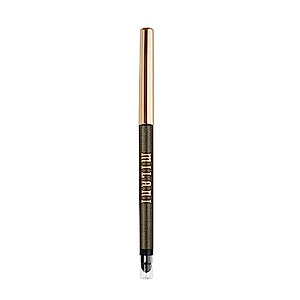 Milani Stay Put Eyeliner - Moss Boss (0.01 Ounce) Cruelty-Free Self-Sharpening Eye Pencil with Built-In Smudger - Line & Define Eyes with High Pigment Shades for Long-Lasting Wear