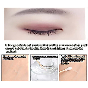shenghang Eyelid Tape double eyelid lifter strips Invisible Eye Stickers Portable Breathable Natural Invisible Single Sided Double Self-Adhesive Eyelid Stickers Instant Eye Lift Stri (C)