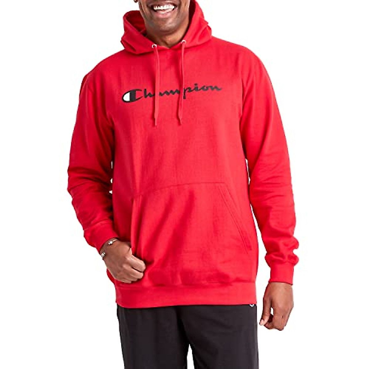 Champion Men's Hoodie, Powerblend, Fleece, Comfortable Sweatshirt for Men (Reg. or Big & Tall)