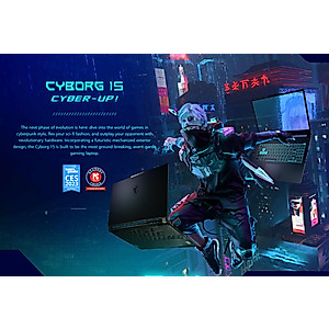 MSI Cyborg 15.6" FHD 144Hz Gaming Laptop | Intel i5-12450H | NVIDIA GEFORCE RTX 4050 | 32GB 4800MHz DDR5 RAM 1TB PCIe SSD | Windows11 Home | w/HDMI