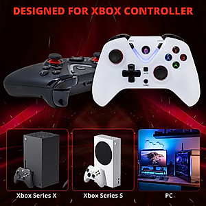 CHASDI Xbox one Wireless Controller V3 for All Xbox One Models, Series X S (White)