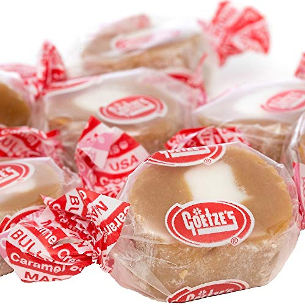 Goetze's Candy Vanilla Caramel Creams - 5 Pound Bag (80 Ounces) - Fresh from the Factory