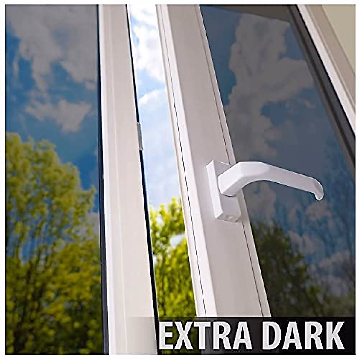 BDF S05 Window Film Daytime Privacy and Heat Control Mirror Silver 5 (Very Dark) - 24in X 16ft