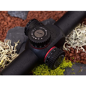 Monstrum G2 6-24x50 First Focal Plane FFP Rifle Scope with Parallax Adjustment | ME308 Extended Offset Scope Mount | Bundle