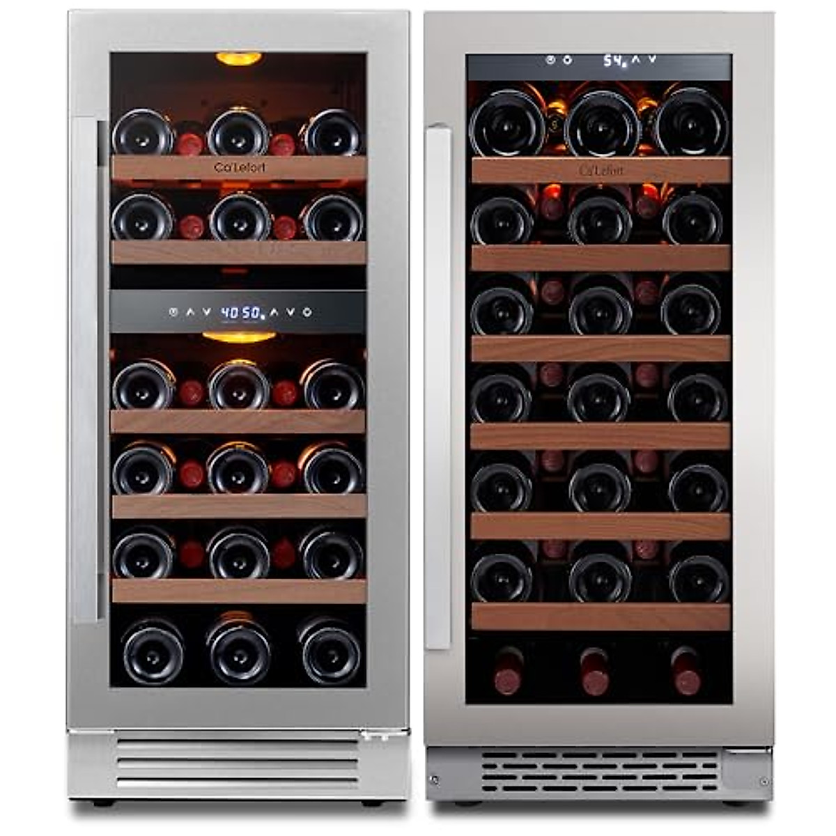 Ca'Lefort Wine Cooler Stylish Compressor Fridge for Home, Office, or Kitchen