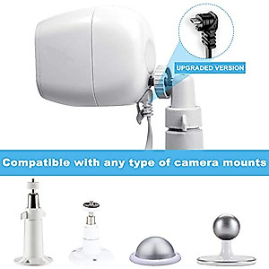 30FT Weatherproof Outdoor Power Cable for Arlo Pro and Arlo Pro 2, with Quick Charge 3.0 Power Adapter Compatible with Arlo Pro, Arlo Pro 2, Arlo Go, Other Home Camera (Micro USB), 1 Set, Black