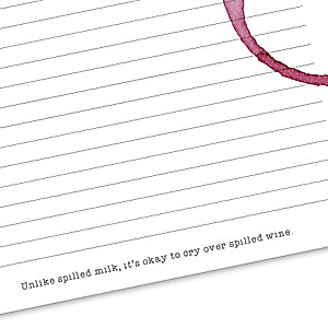 Bad Advice from Wine - Funny Notebook with Wine Quotes - You Should Post That Selfie on ALL Your Social Media!