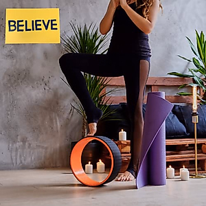 Believe Wall or Locker Room Block Letter Sign for Sports Fans | 11" W X 7" Tall | Decorate Office Wall, Home Gyms, Bar Decor | New 2023 Block Letter Edition (Block Letter)