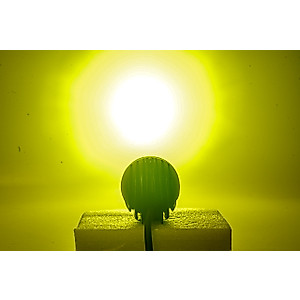 OZ-USA Amber LED Mini Trail Lights Spot Motorcycle Offroad Dual Sport Enduro Fog