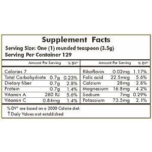 HERBAL HILLS Alfalfa Powder | 16 Oz (454 GMS) | Green Superfood Dried Whole Young Leaves