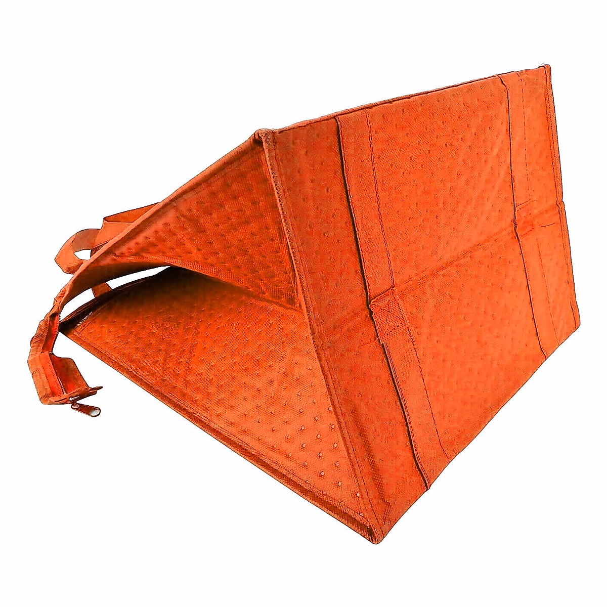 BAGedge Insulated Grocery Bags, Set of 2 Reusable Shopping Bags for Groceries, Food Delivery Bags for Hot and Frozen Foods - Red