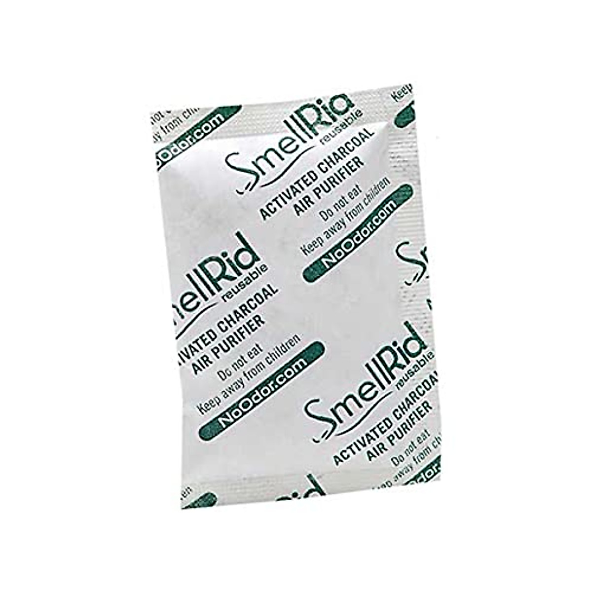 SMELLRID Reusable Activated Charcoal Air Purifier & Smell Eliminator That Works [1 Pack] - XX Large 500g (7.5" x 8.7") Pack Treats 250 Sq. Ft. - Premium Natural Air Cleaner for Home, Business & More