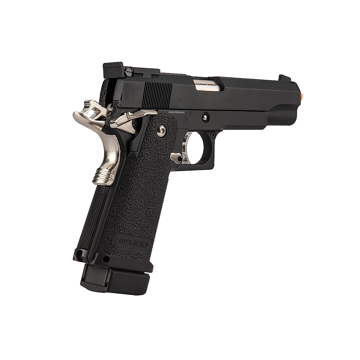 Golden Eagle Steel/Metal Airsoft Hand Gun Hi-Capa 1911 Airsoft Pistol with 6mm BBS and Speed Loader