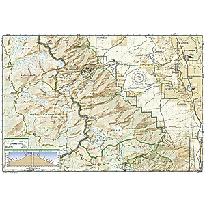 Mount Whitney Map (National Geographic Trails Illustrated Map, 322)